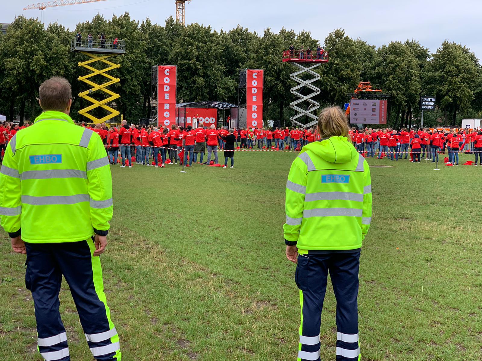 Code Rood voor de eventbranche | Evenementenzorg